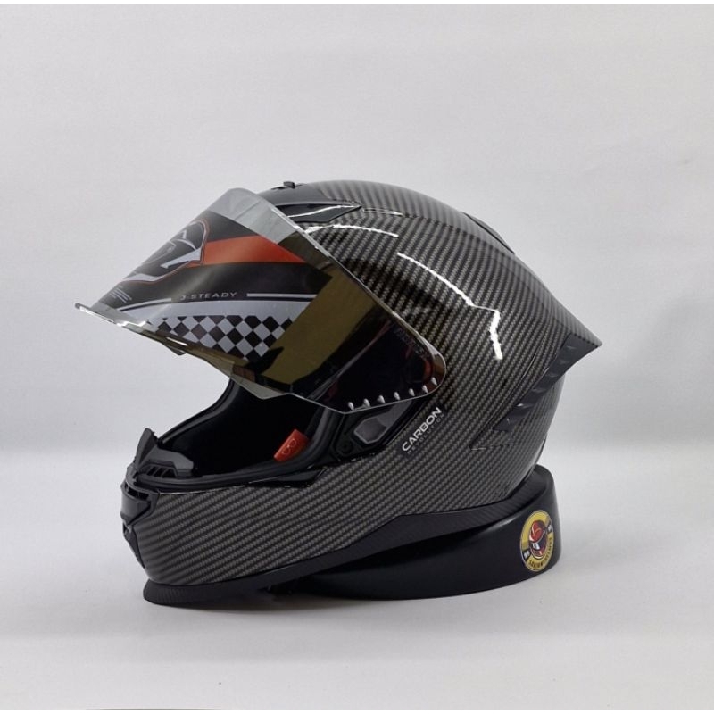 Js armor z full face carbon helmet | Shopee Malaysia