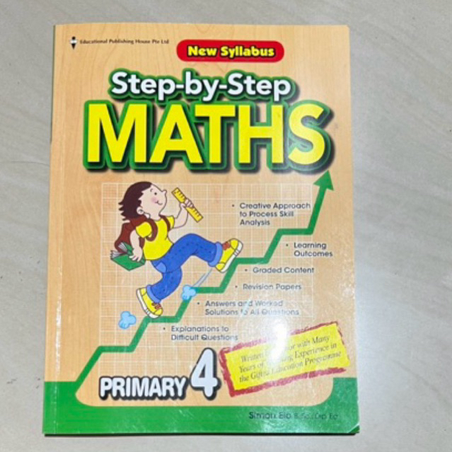Step by Step Maths - Primary 4 exercise book | Shopee Malaysia