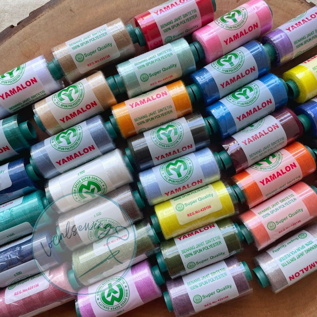 (PART 2) Yamalon Sewing Thread 500 Yards 40/2 All Colors | Shopee Malaysia