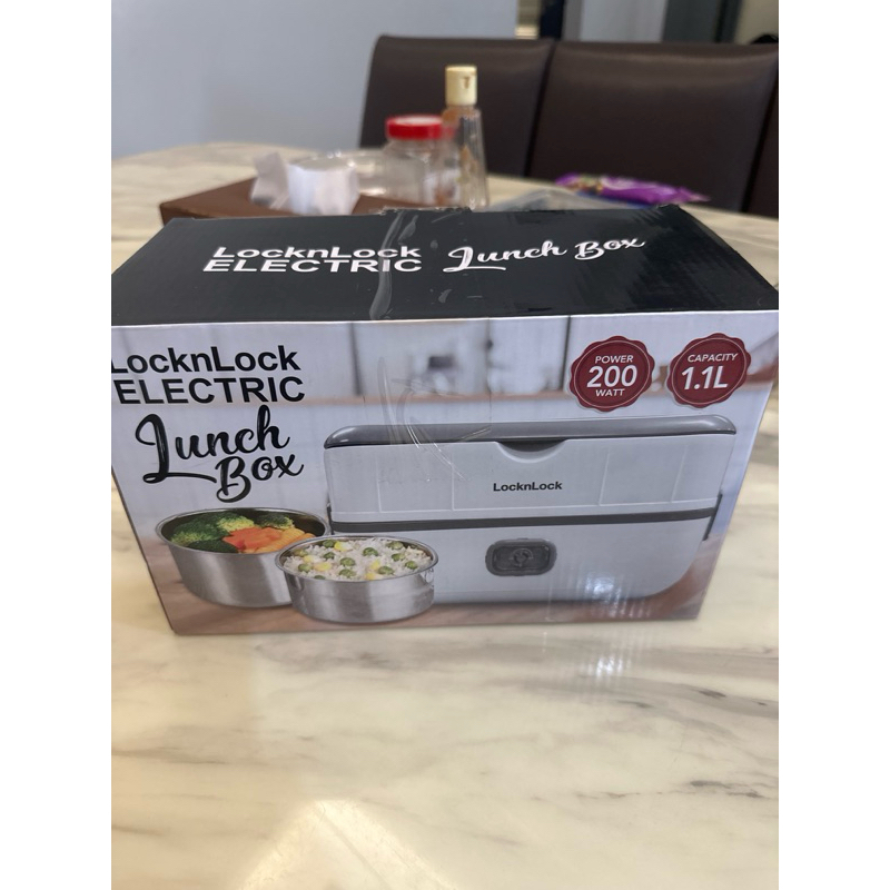 Locknlock electric lunch box 1.1 liter 200watt | Shopee Malaysia