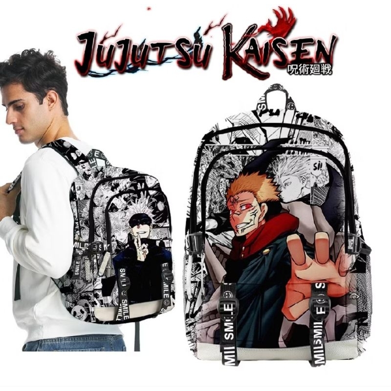 Elementary school children's school backpack with jujutsu kaisen gojo ...