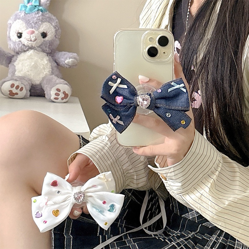 Popsocket Coquette Phone Holder Aesthetic Douyin Griptok Douyin Phone Holder Ribbon | Shopee ...