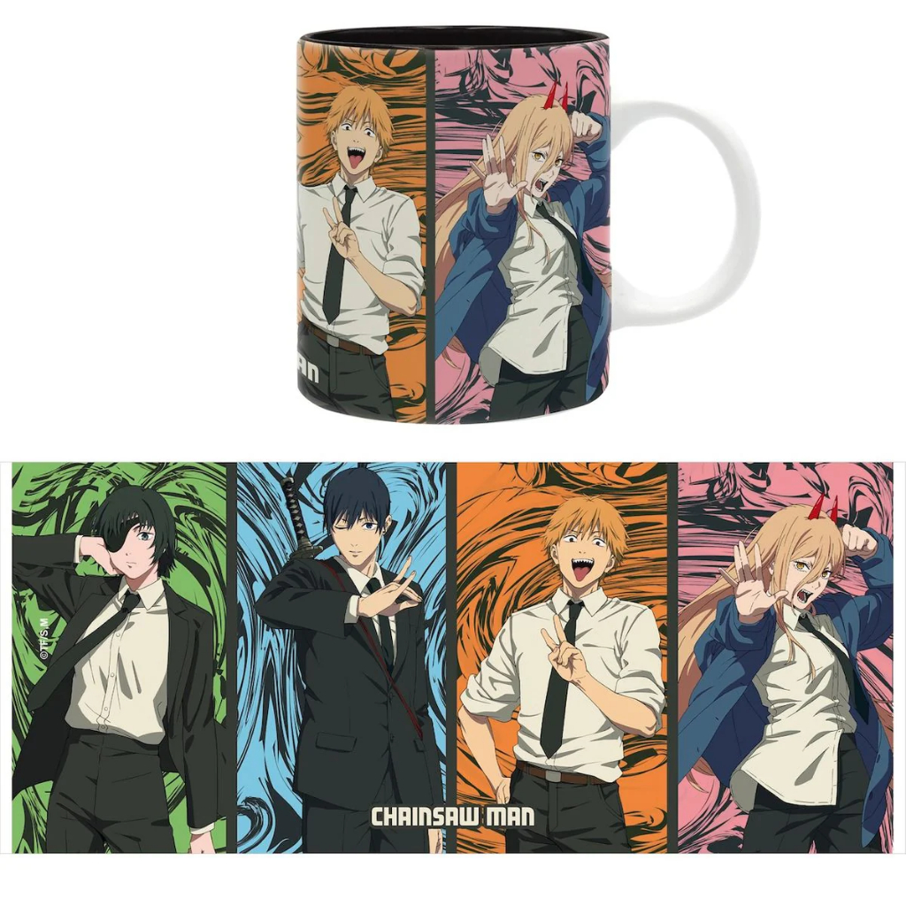 Chainsaw Man Glass Chainsaw Man Mug Chainsawman Mug Chainsaw Man Coffee ...