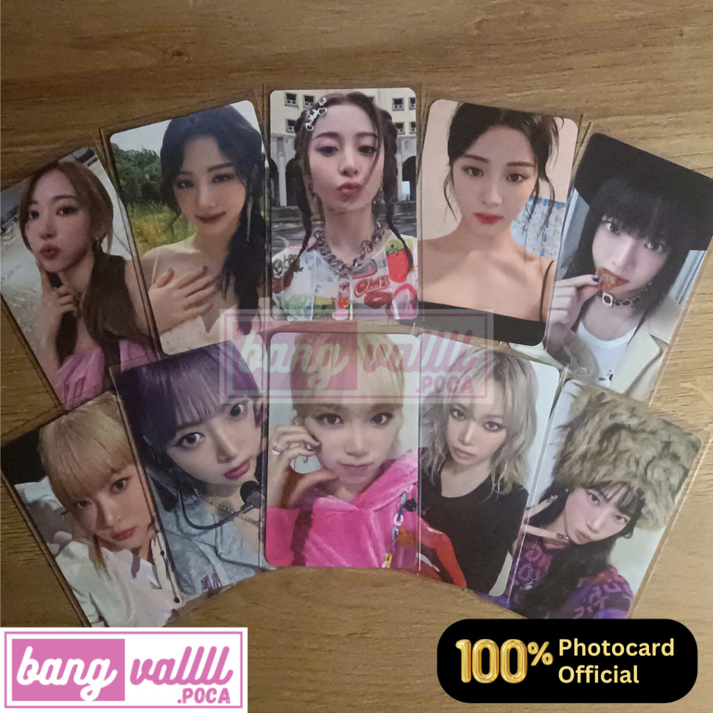 Photocard PC LE SSERAFIM CRAZY EASY UNFORGIVEN POB SAKURA CHAEWON ...