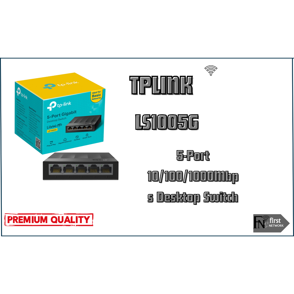 Tp-link TL-LS1005G 5-port Gigabit Desktop Network Switch TPLink | Tplink GIGABIT 5 PORT SWITCH ...