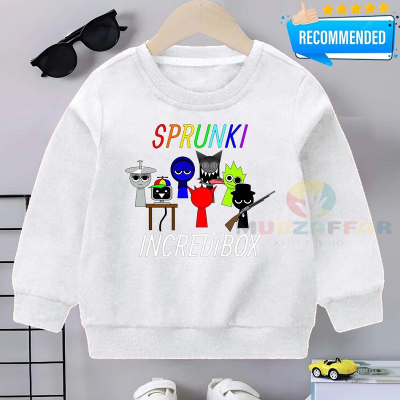 Boys' SWEATER JACKET SPRUNKI CHARACTER INCREDIBOX SPRUNKI SWEATER ...