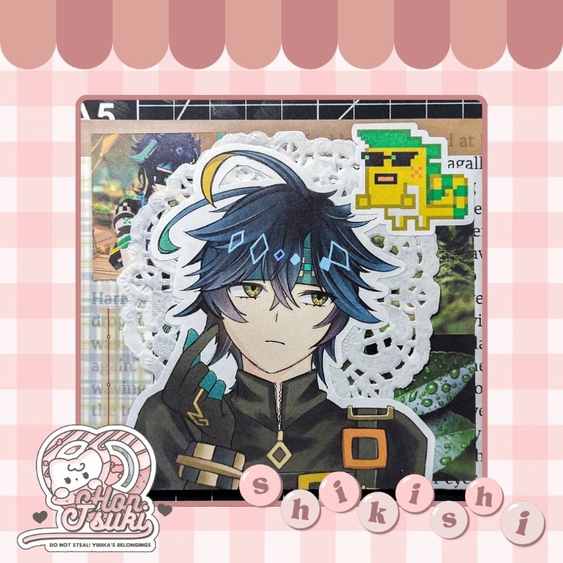 [Journal Set] Kinic - Shikishi & A5 Journal Genshin Impact Fanmerch by HonTsuki | Shopee Malaysia