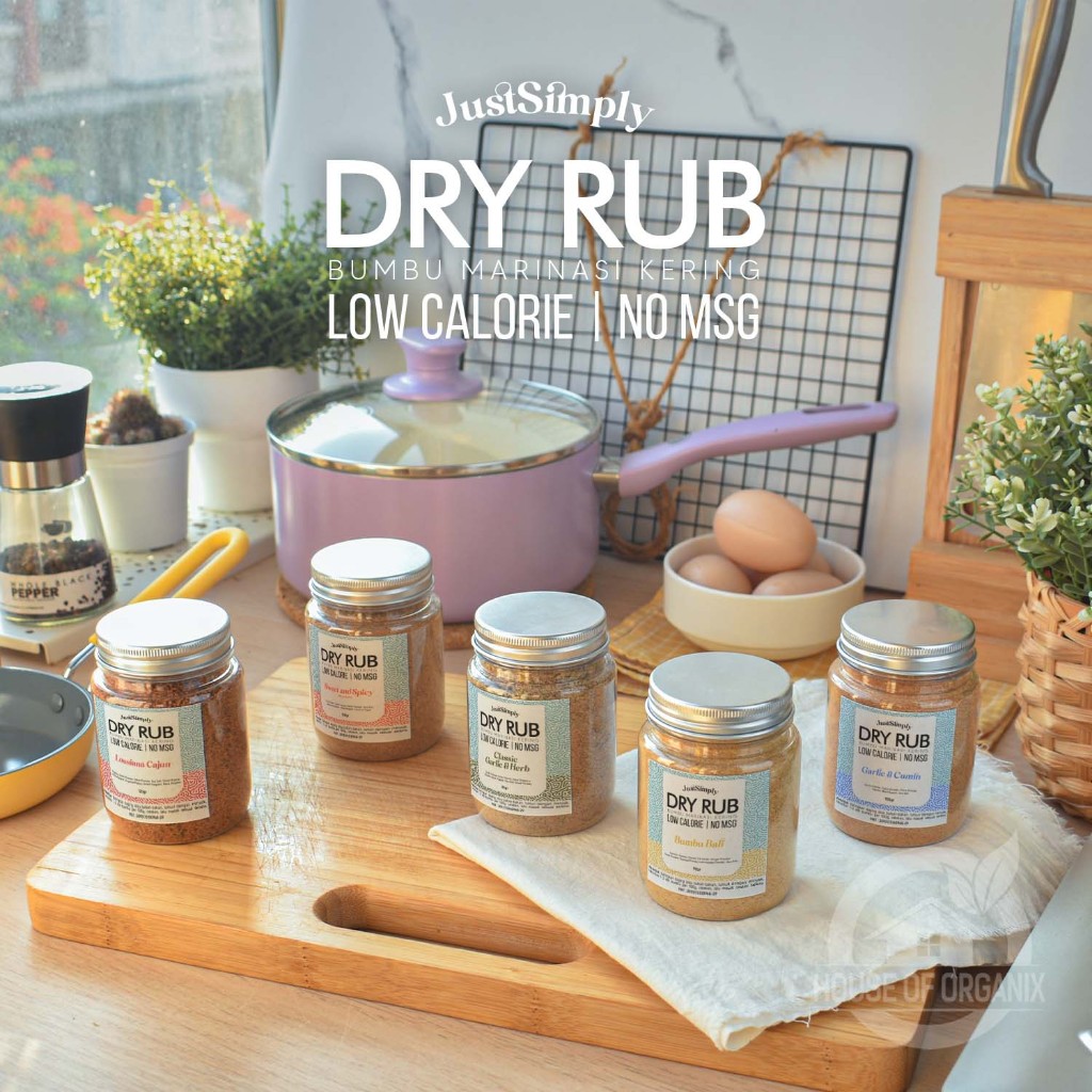Just Simply Dry Rub (Dry Marinade Seasoning) | Shopee Malaysia