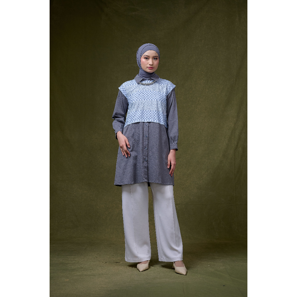 Zm Zaskia Mecca - Vahra Tunic - Thistle - Romance of the Equator ...