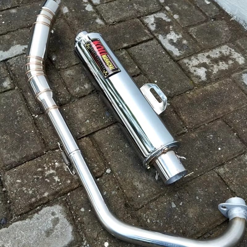 Exhaust silent standard for Tmx 125/155/150 Rusi tc 125/150/175 Bajaj ...