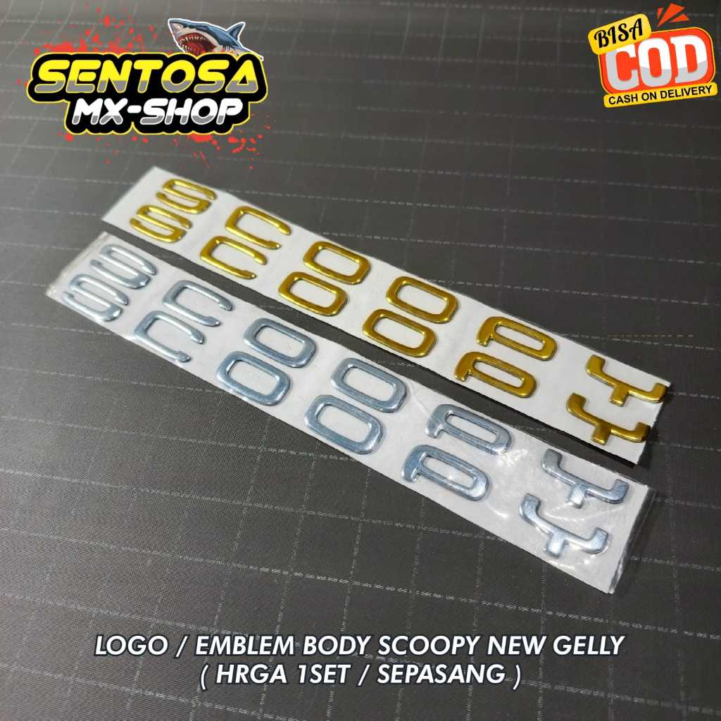 (EMBLEM LOGO/) SCOOPY F1 NEW 2021-2022 GEL RAISED CHROME & GOLD COLOR ...