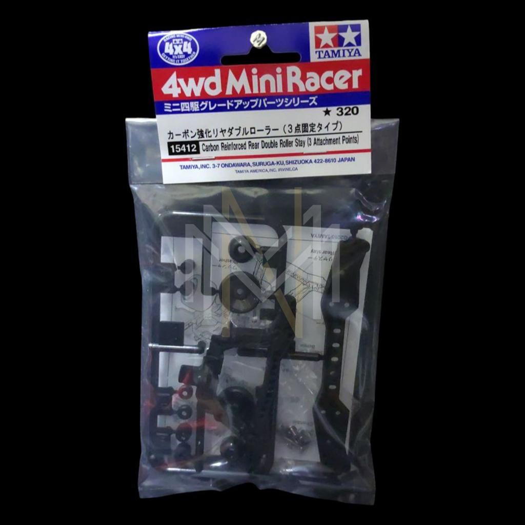 Tamiya Mini 4WD Carbon Reinforceed Rear Double Roller Stay 15412 ...