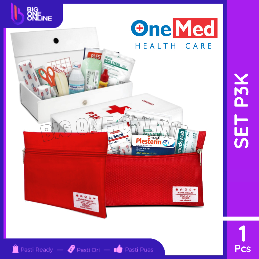 Complete Portable Onemed First Aid Box Set, Emergency Travel First Aid ...