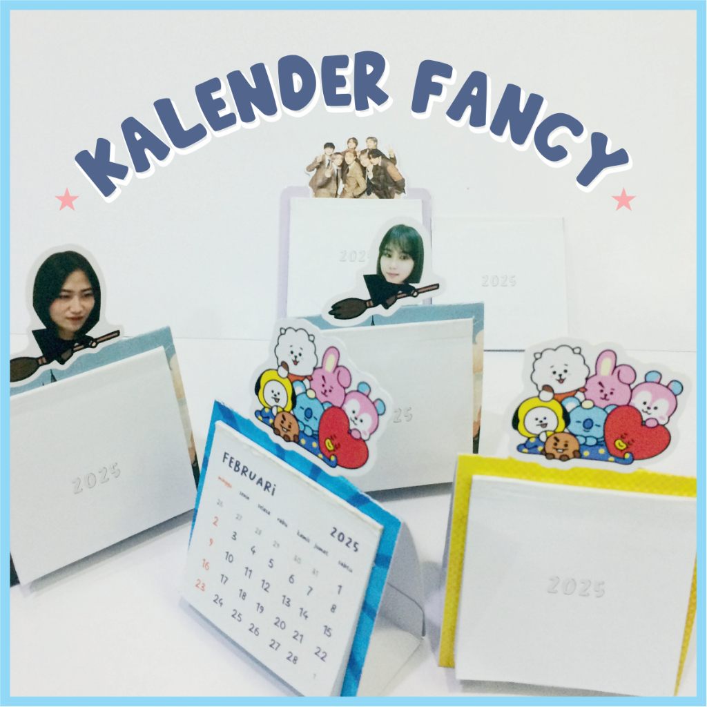 2025 MINI CALENDAR/ FANCY CALENDAR/ CUSTOM CALENDAR/ TABLE CALENDAR ...