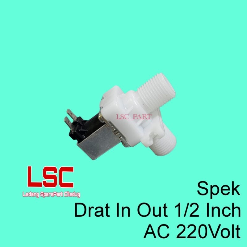 SIKU Ac Elbow Selenoid 220 Volt Drat 1/2 Inch Solonoid Water inlet ...