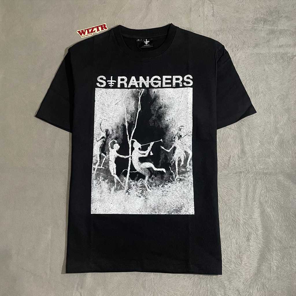 Official STRANGERS Band T Shirt - BORNFIRE Original | Shopee Malaysia