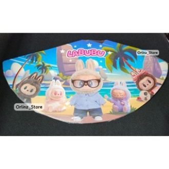 (10 Pcs) Labubu Character Birthday Cone Hats Labubu Birthday Hats ...