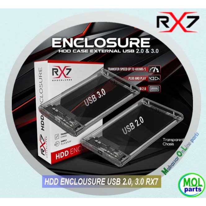 Hard Disk Casing Case External HDD SSD Enclosure Case 2.5" USB 2.0 USB ...