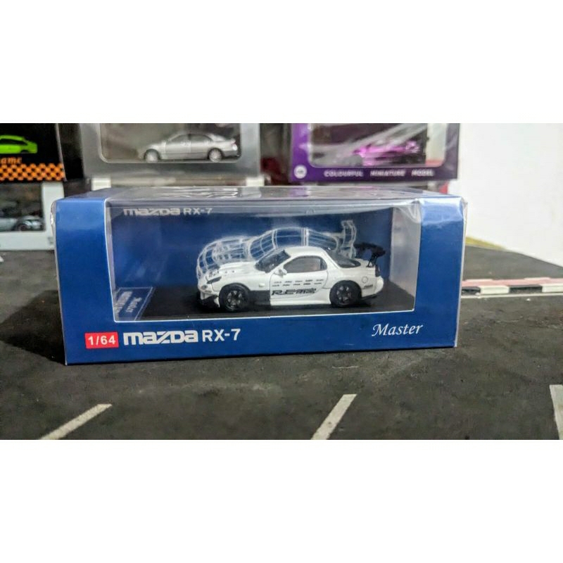 Diecast Master Mazda Rx7 RX 7 FD3S RE Amamiya Pearl White Seal | Shopee ...