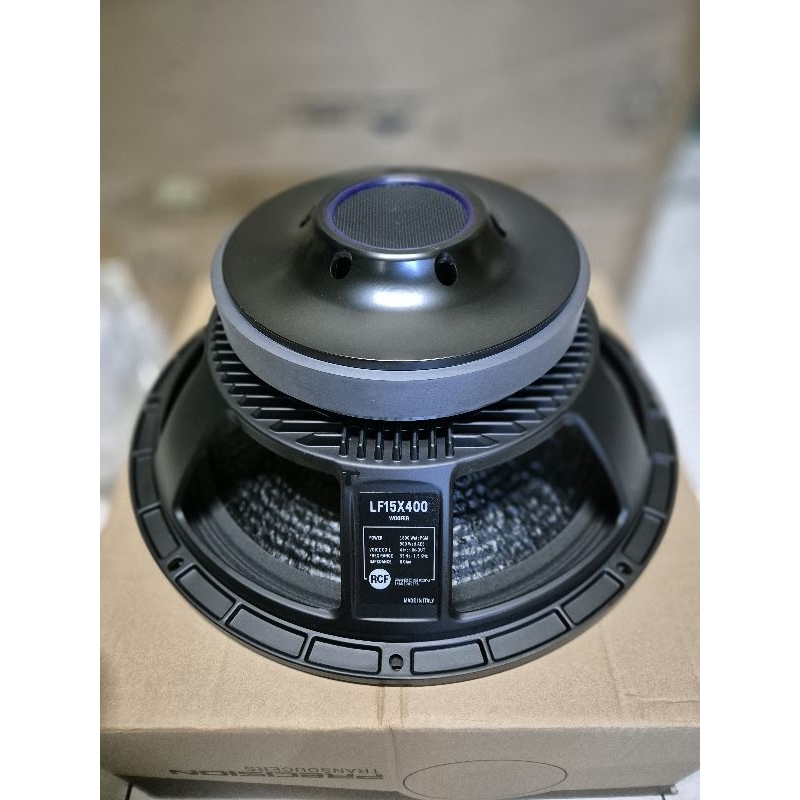 RCF SPEAKER COMPONENT LF15X400/LF15 X400 15 INCH COIL 4IN ORANGE SKIN ...