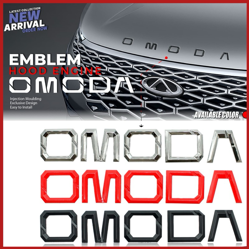 MESIN Chery Omoda Engine Hood Emblem | Shopee Malaysia