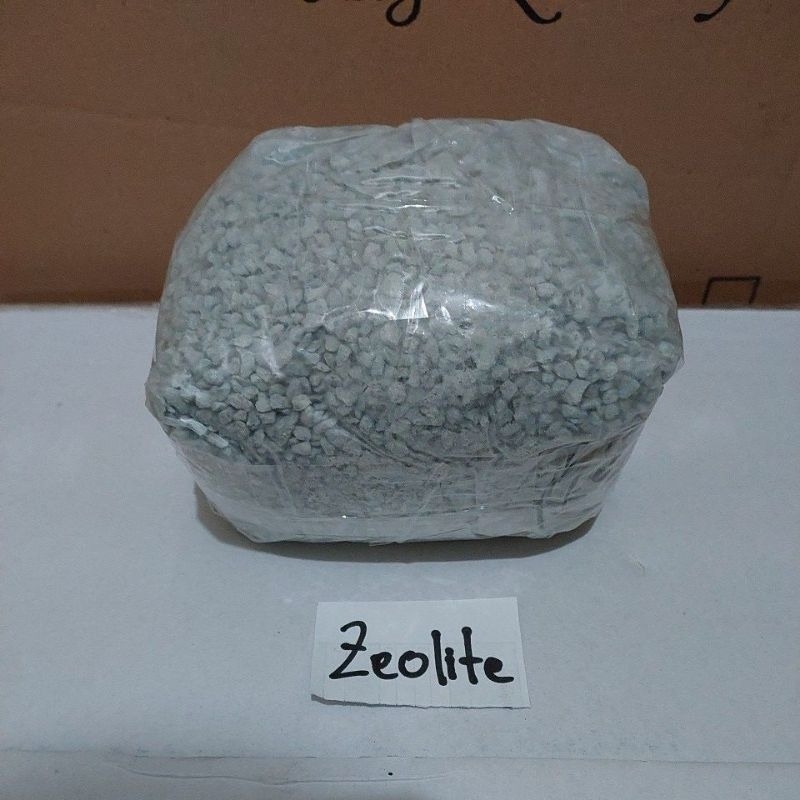 HIJAU Green Zeolite Stone Zeolite Sand 1 kg - Water Filter Media ...