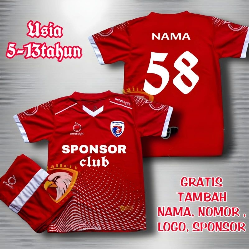 Free Screen Printing Name Number Sponsor Logo Football Jersey Suit for ...