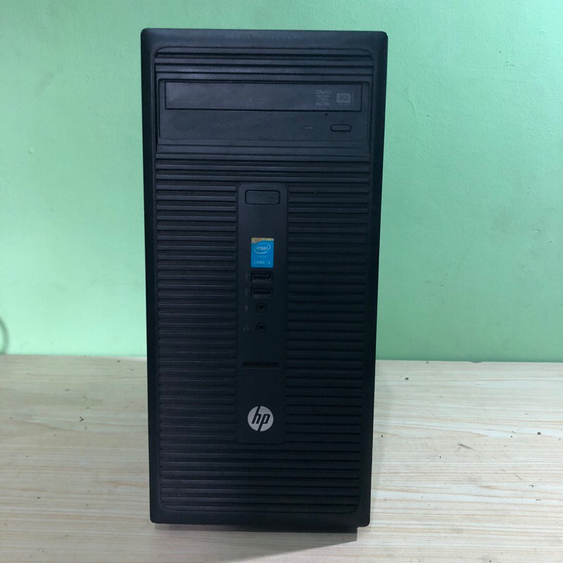 Pc built on HP core i3 gen 4 Ram 4GB HDD 500GB ready to use | Shopee ...