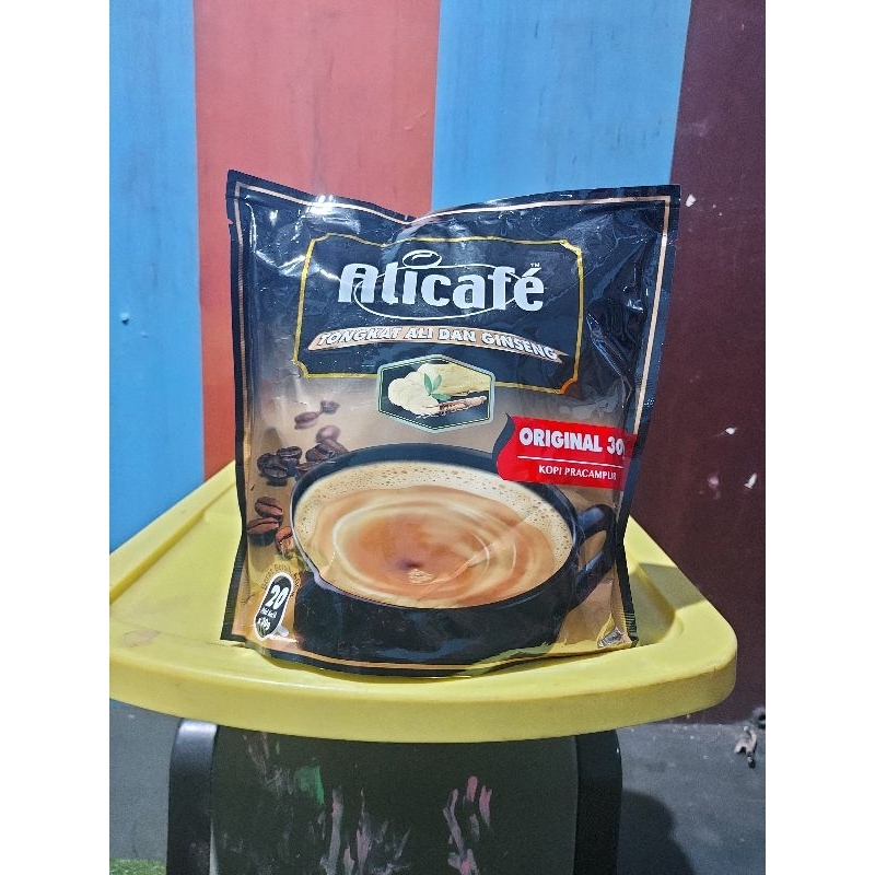 Alicafe Ginseng Instant Coffee | Alitea Malaysian Ginseng Tarik Tea ...