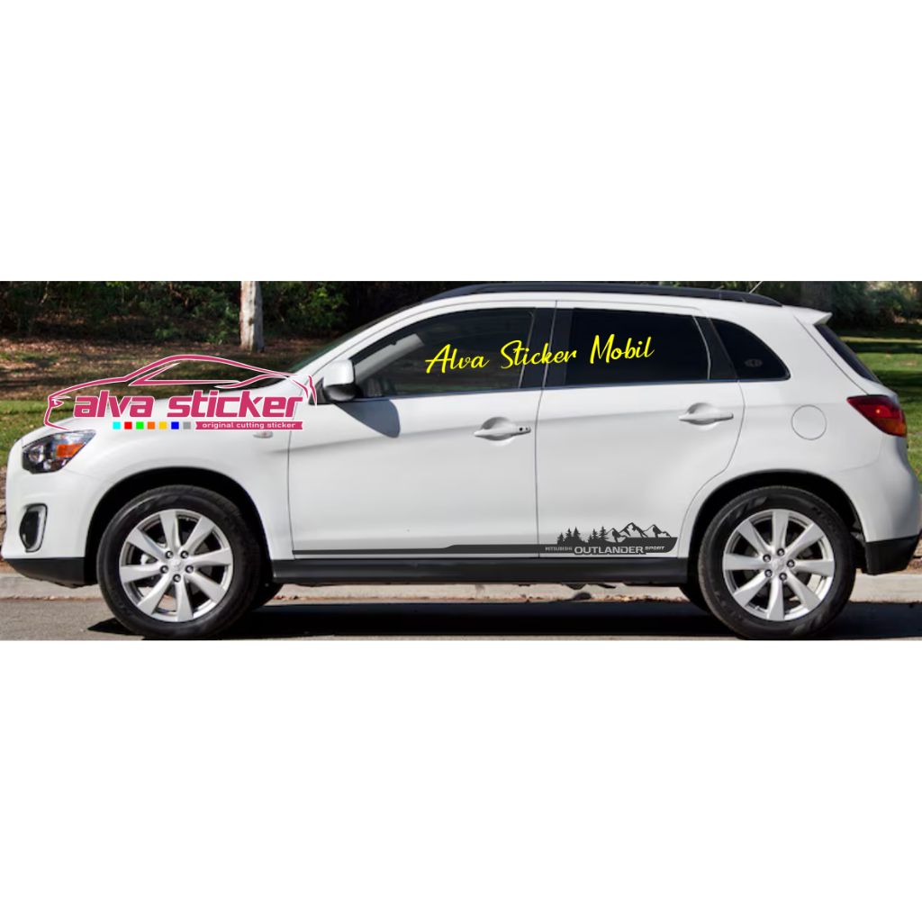 Best sticker outlander sport sticker outlander sport list cutting ...