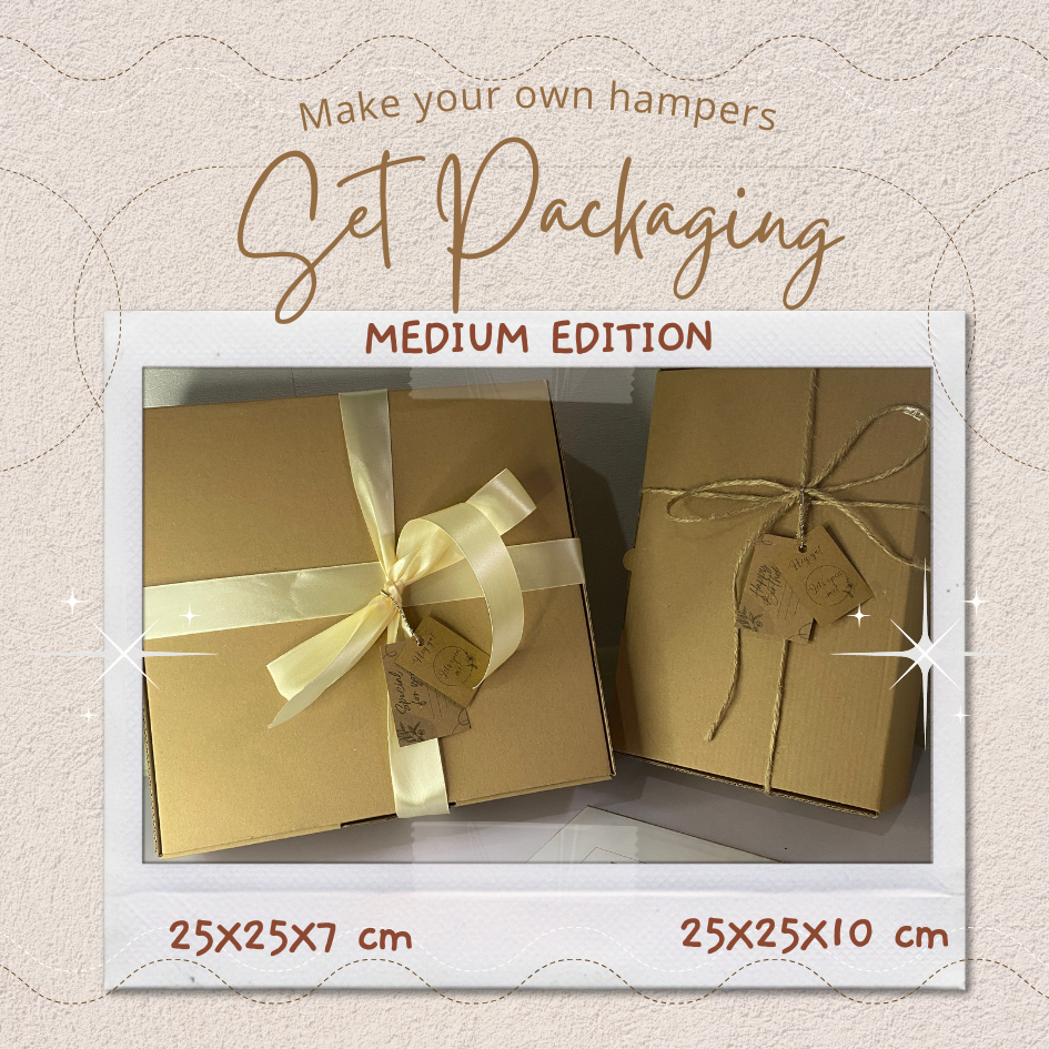 Medium SIZE GIFTBOX Packaging Set with RAMI with CARD | Packaging ...