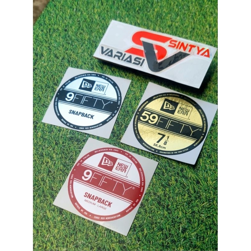 Sticker NEW ERA 59FIFTY AND 9 FIFTY STICKER PRINCUTT | Shopee Malaysia