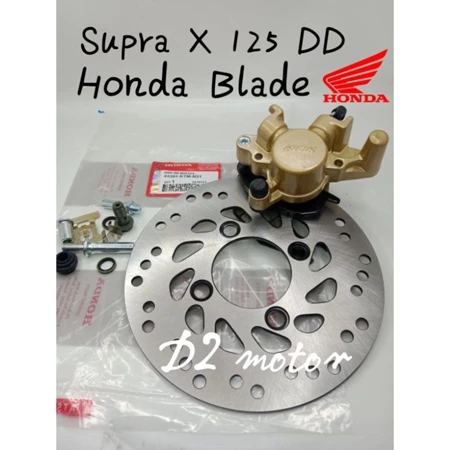 Palababi calipers plus rear disc set supra x 125 DD Honda Blade ...
