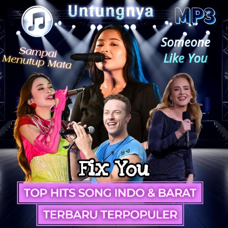 Mp3 CD CASSETTE NEWEST WEST SONGS POP INDONESIA TERVIRAL 2024 - CD MP3 ...