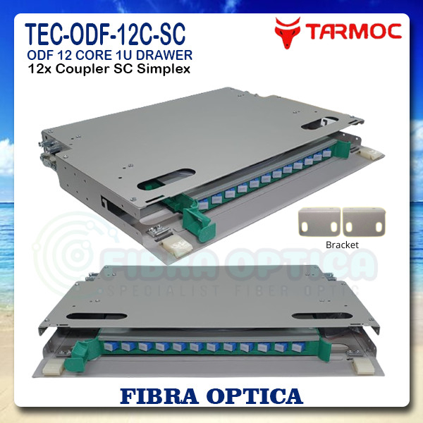 Odf/otb 12 Core SC Fiber Optic Complete Rackmount | Odf 12C SC | Shopee ...