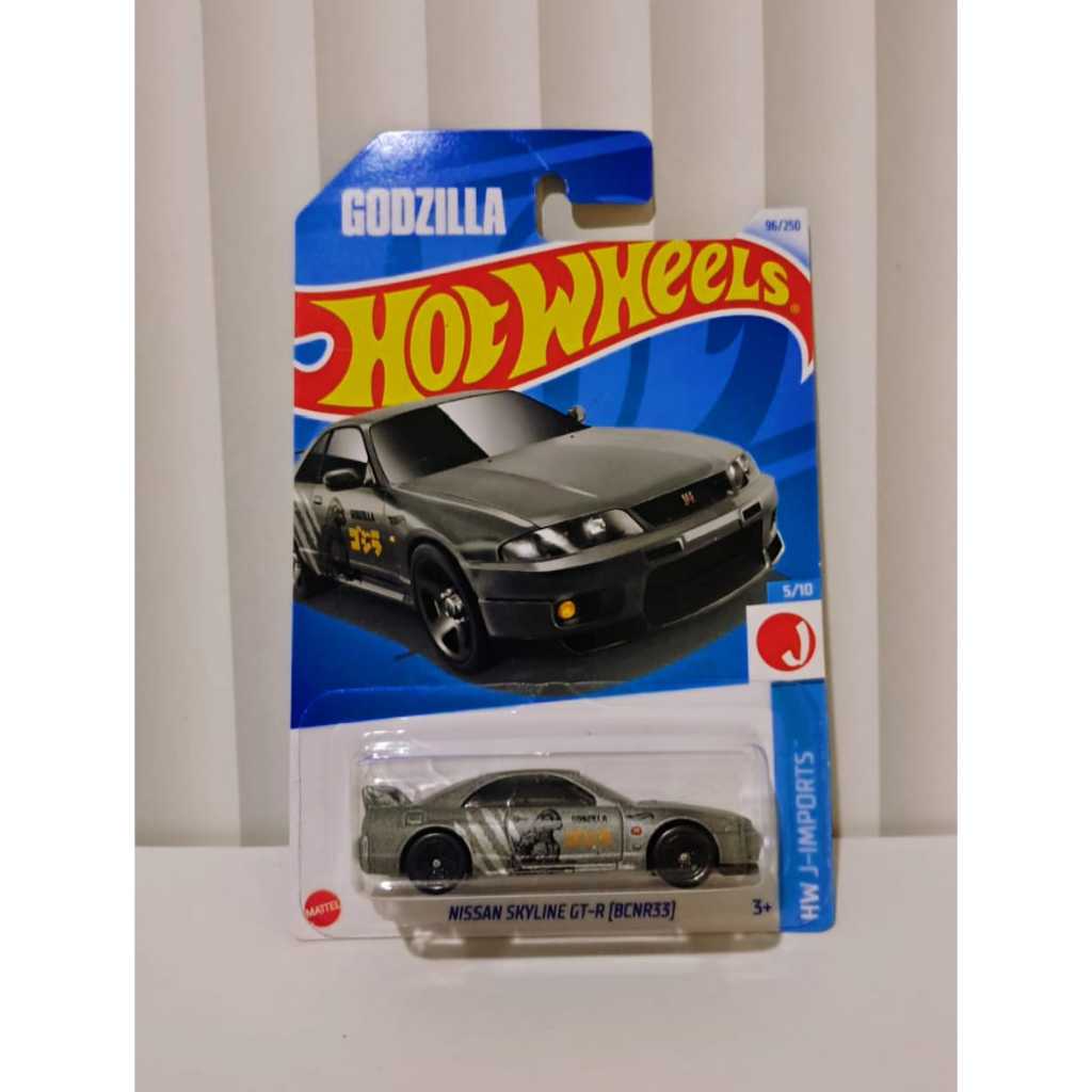 Hot WHEELS HOTWHEELS NISSAN SKYLINE GTR R33 GODZILLA GRAY | Shopee Malaysia