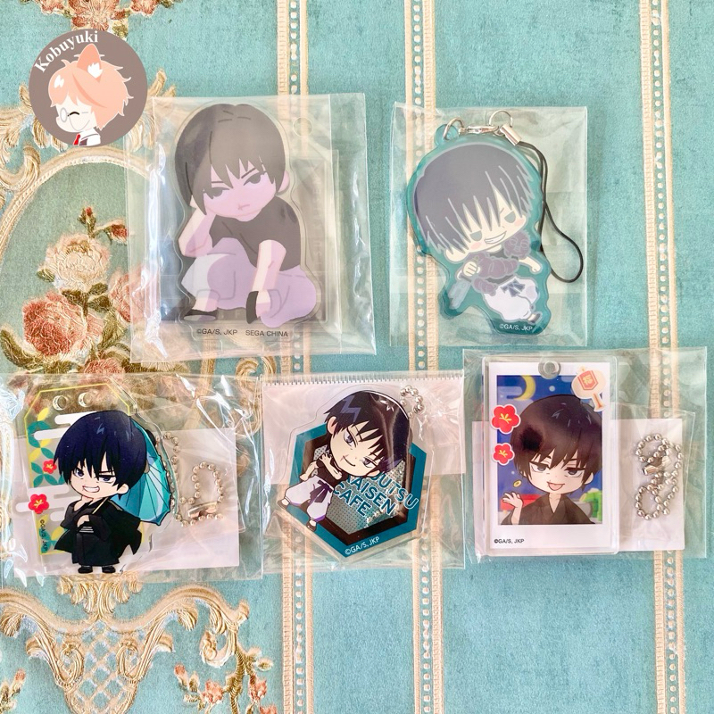 GANTUNGAN Official Jujutsu Kaisen Toji Fushiguro keychain standee jjk ...