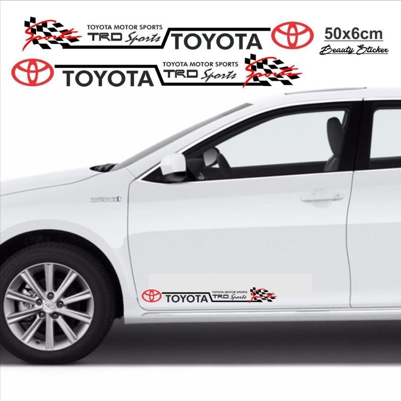 Toyota car stickers, latest cutting stickers | Shopee Malaysia