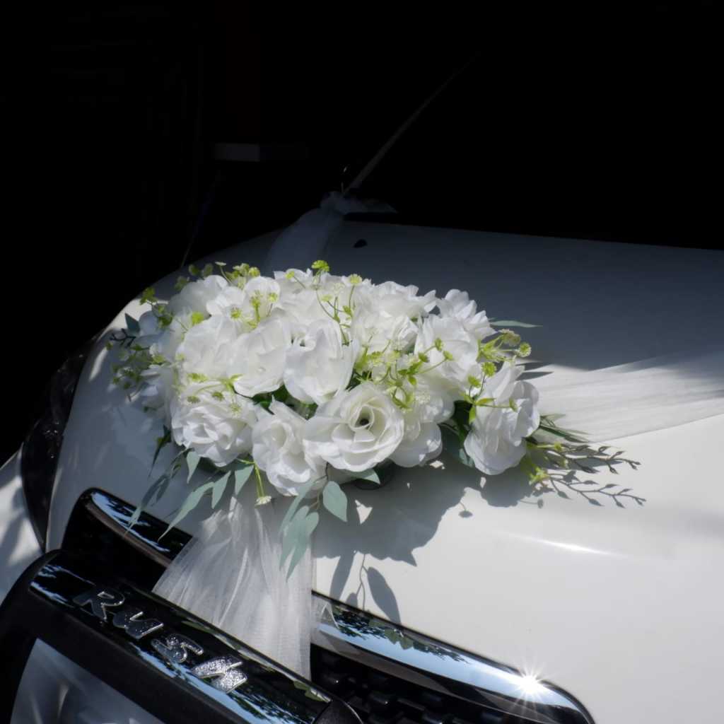 Bridal Car Flowers / Bridal Car Decorations / Wedding Cars / Car ...