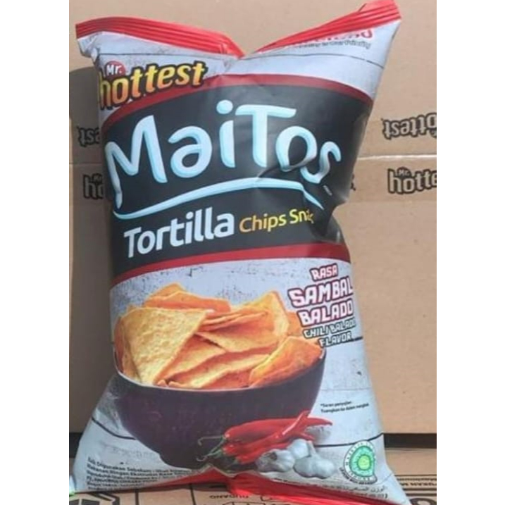 Maitos Tortilla 140gr BBQ & Balado Flavor | Shopee Malaysia