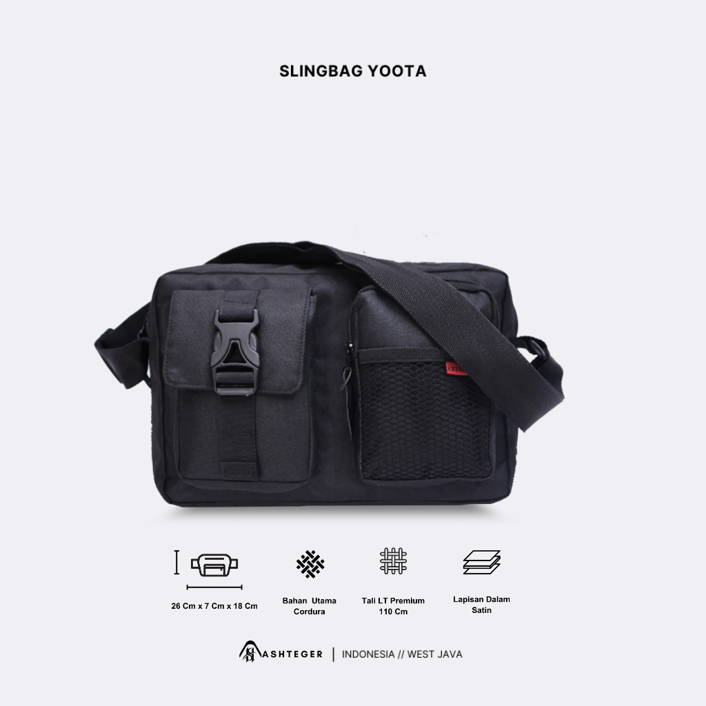 Ashteger Yoota - Men's Sling Bag Newest Men's Shoulder Sling Bag Sling ...