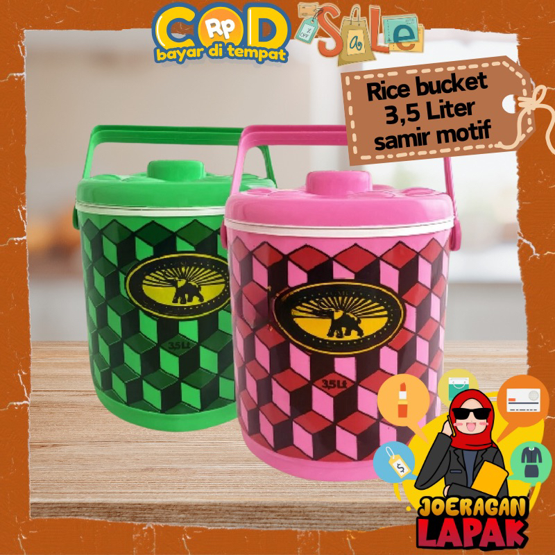 TERMOS ️JOERAGAN Lapak ️ 3.5 LITER RICE THERMOS - RICE BUCKET ICE LONG ...