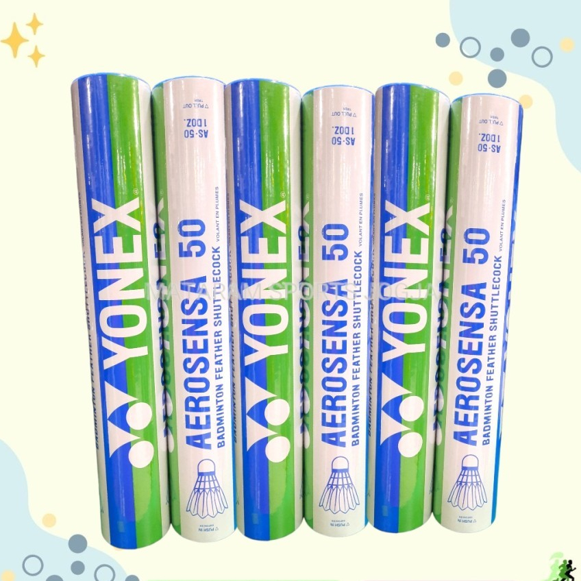 Original Yonex Aerosensa 50 Badminton Shuttlecocks | Shopee Malaysia
