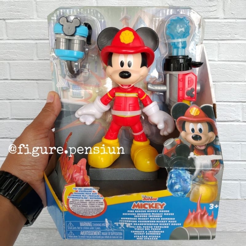 Disney JUNIOR MICKEY MOUSE FIRE RESCUE ORIGINAL ACTION FIGURE | Shopee ...
