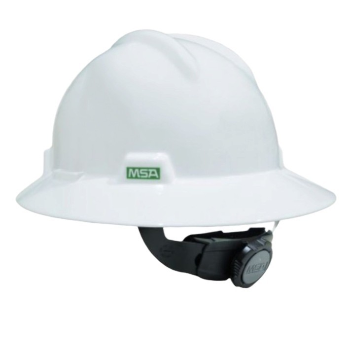 MERAH LOKAL Original MSA Full Brim Fastrack Safety Helmet - Local Red ...