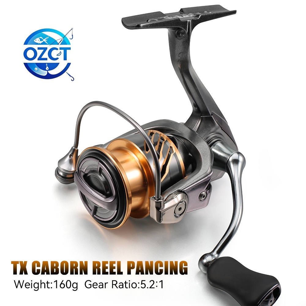 Ozct Carbon Spinning Fishing Reel 1000 2500 Micro Spinning Reel Fishing ...