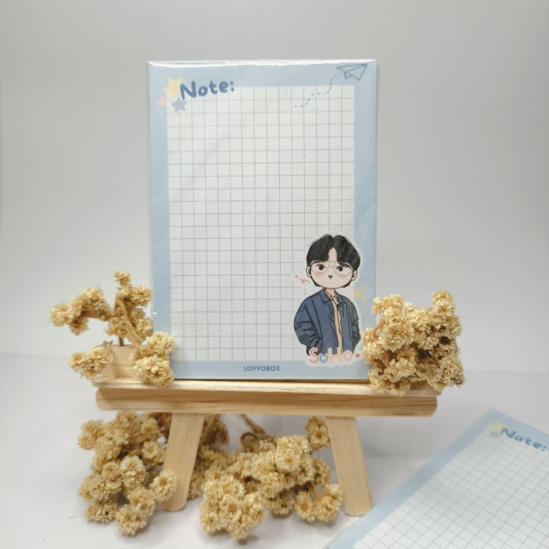 Custom Memopad - Suho EXO KPOP 30 Thick Sheets/ Custom Memopad / KPOP ...