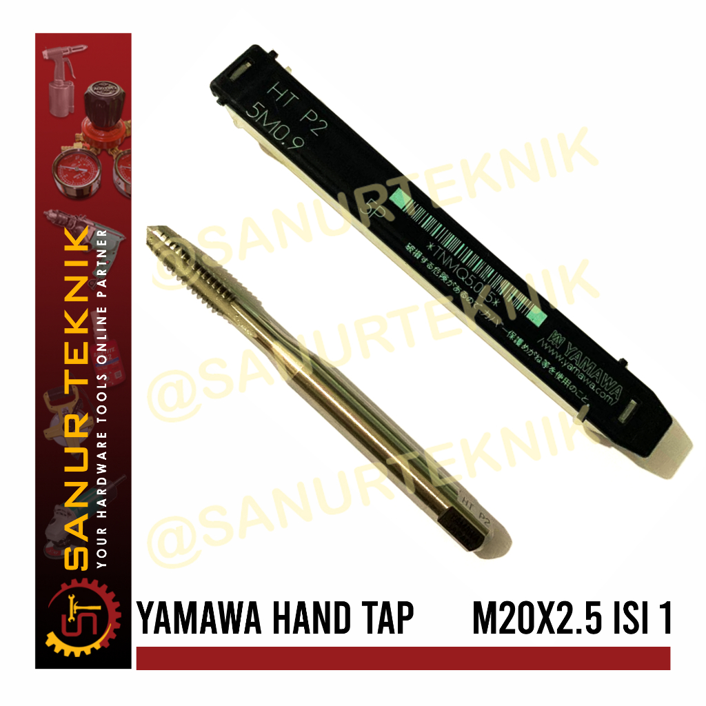 Yamawa Hand Tap M20 x 2.5 / M20x2.5 / M20 x 2.5 / M20x2.5 (PER PC) | Shopee Malaysia