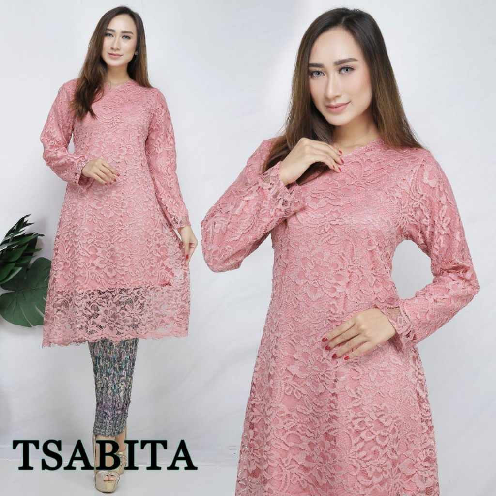 Modern Kebaya Top, Brocade Tunic, Muslim Women's Brocade Kurung Dress ...