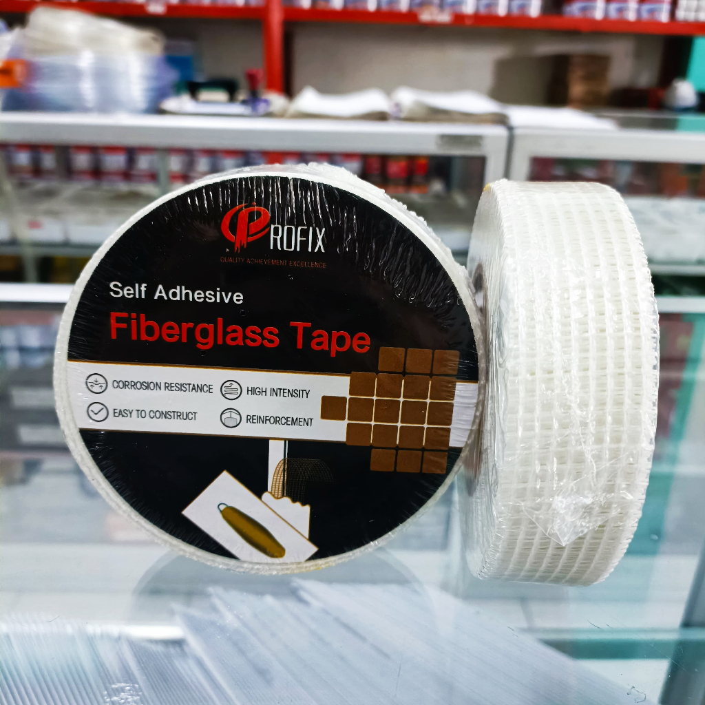 Gypsum Gauze Duct Tape Glue 1 Inch Grc Kalsi Board Partition | Shopee ...